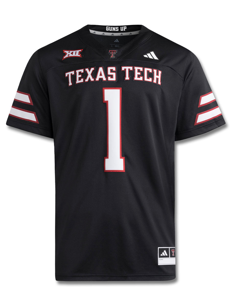 Adidas Texas Tech #1 Premium Jersey – Red Raider Outfitter