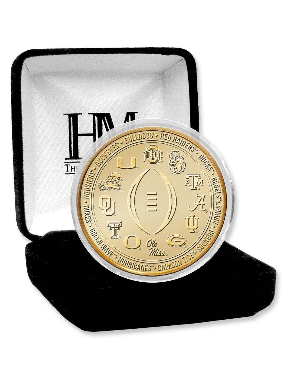 Texas Tech 2026 CFP 12 Team Challenge Coin – Red Raider Outfitter