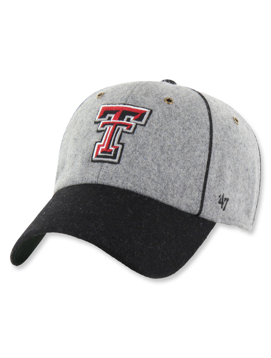 '47 Brand Texas Tech Chainstitch Double T "Brocke" Wool Adjustable Cap ...
