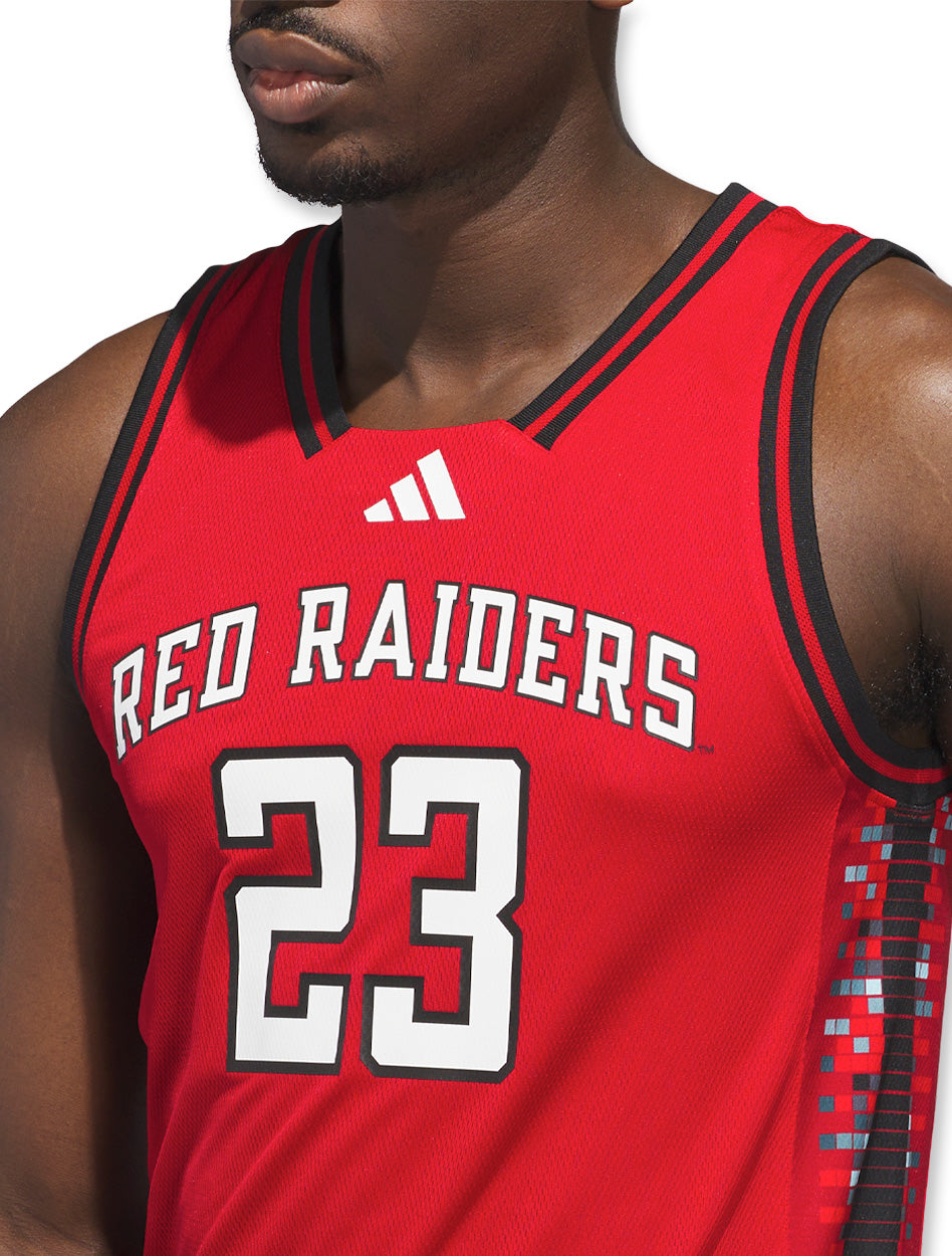 Adidas Texas Tech 2025 Basketball Swingman #23 Jersey – Red Raider ...