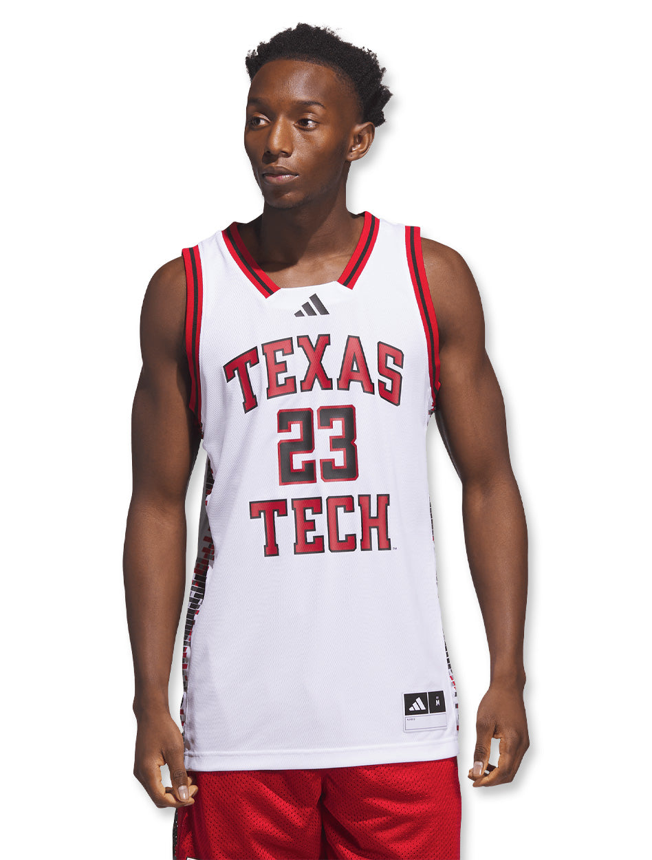 Adidas Texas Tech 2025 Basketball Swingman #23 Jersey – Red Raider ...