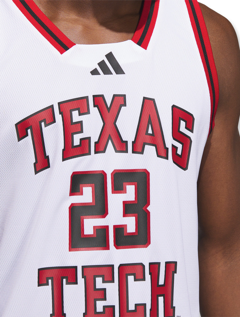 Adidas Texas Tech 2025 Basketball Swingman #23 Jersey – Red Raider ...