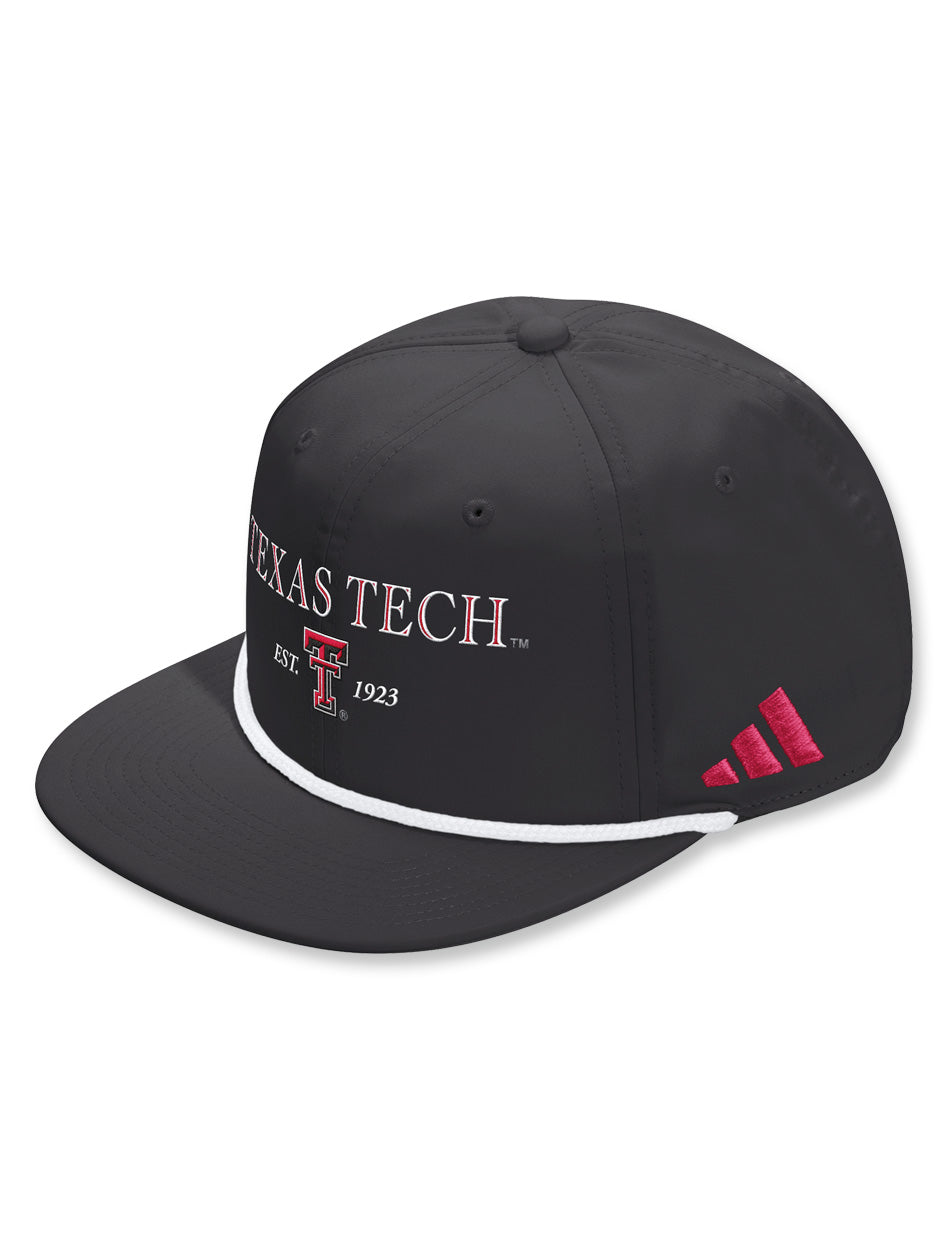 Adidas Texas Tech 2025 Sideline Established Rope Hat – Red Raider Outfitter