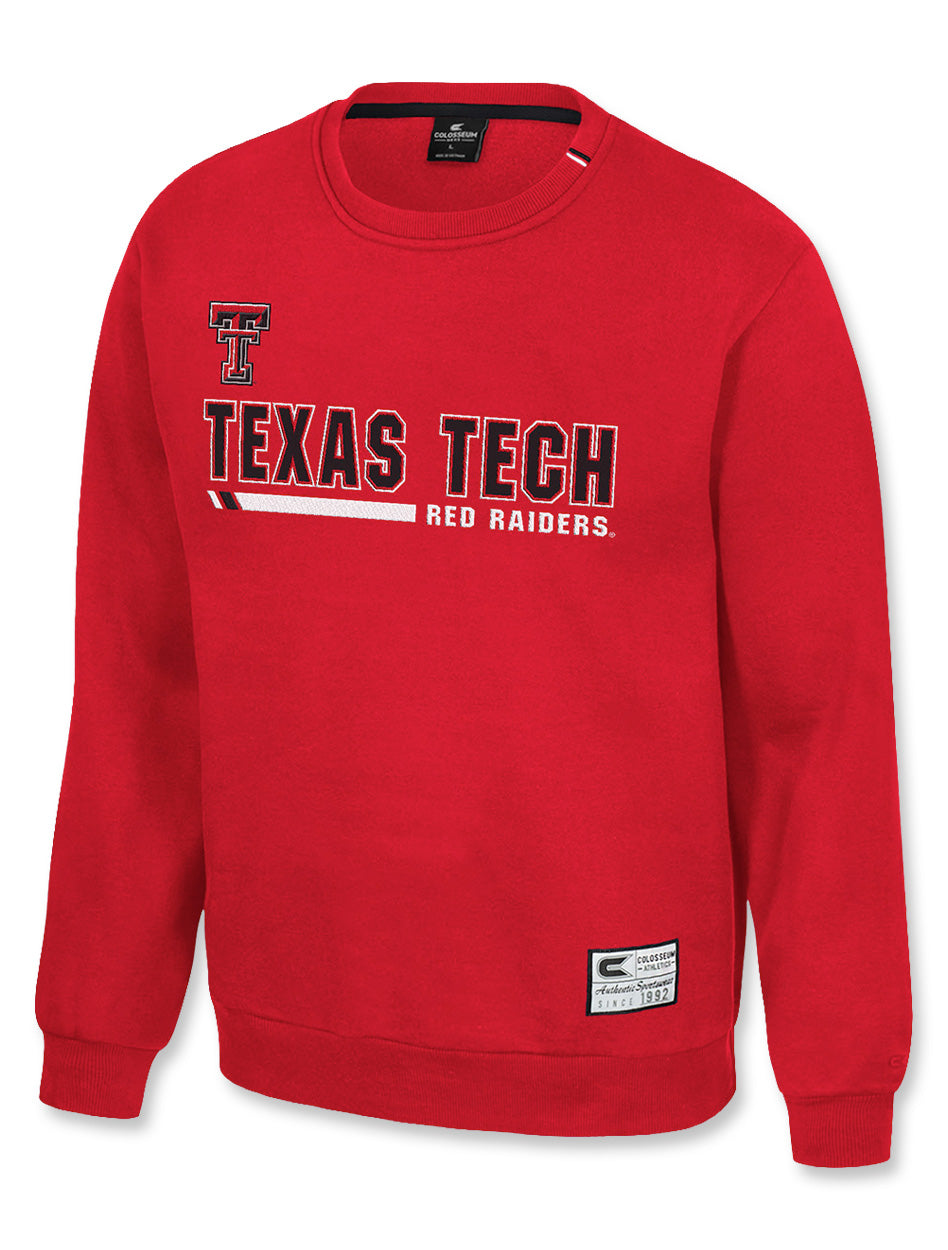 Arena Texas Tech "Charlie" Crew Sweatshirt – Red Raider Outfitter