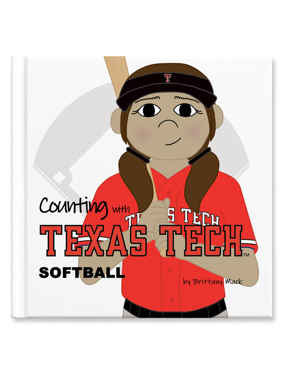 Counting with Texas Tech Softball Kids Book – Red Raider Outfitter