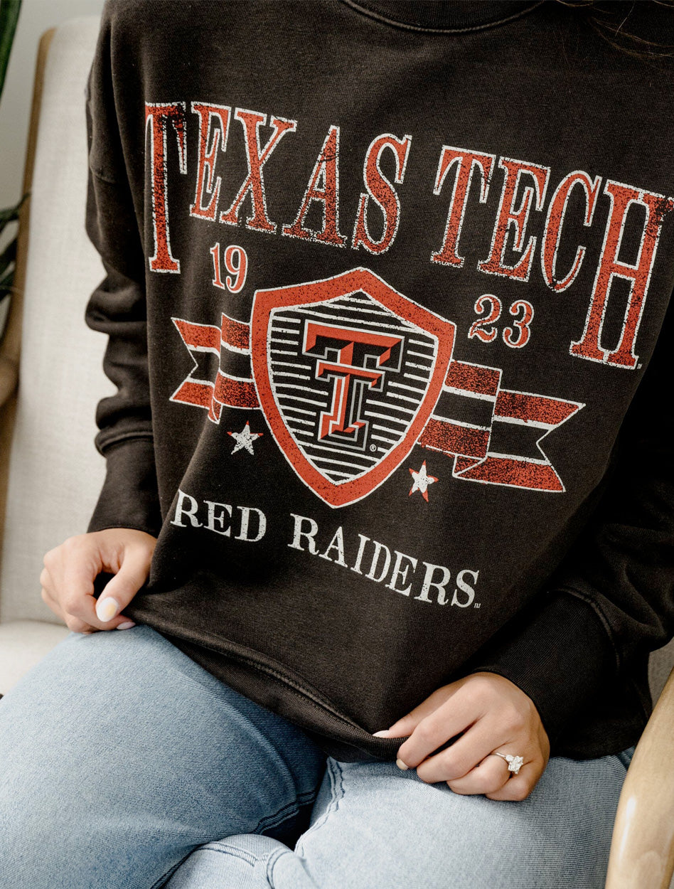 Texas Tech Livy Lu "Vault Pep Rally" Crew Sweatshirt – Red Raider Outfitter