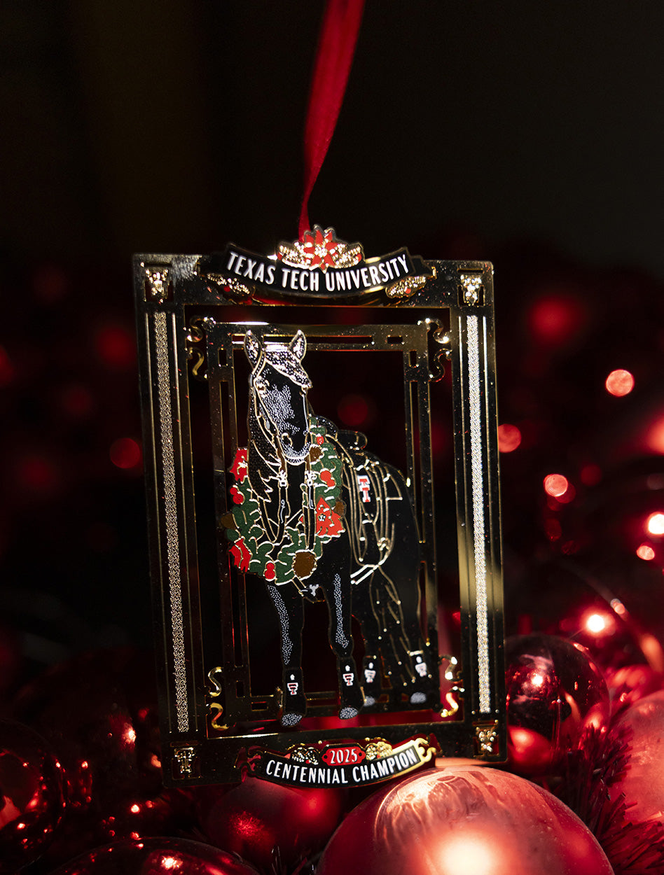 Texas Tech 2025 "Centennial Champion" Official Presidential Ornament ...