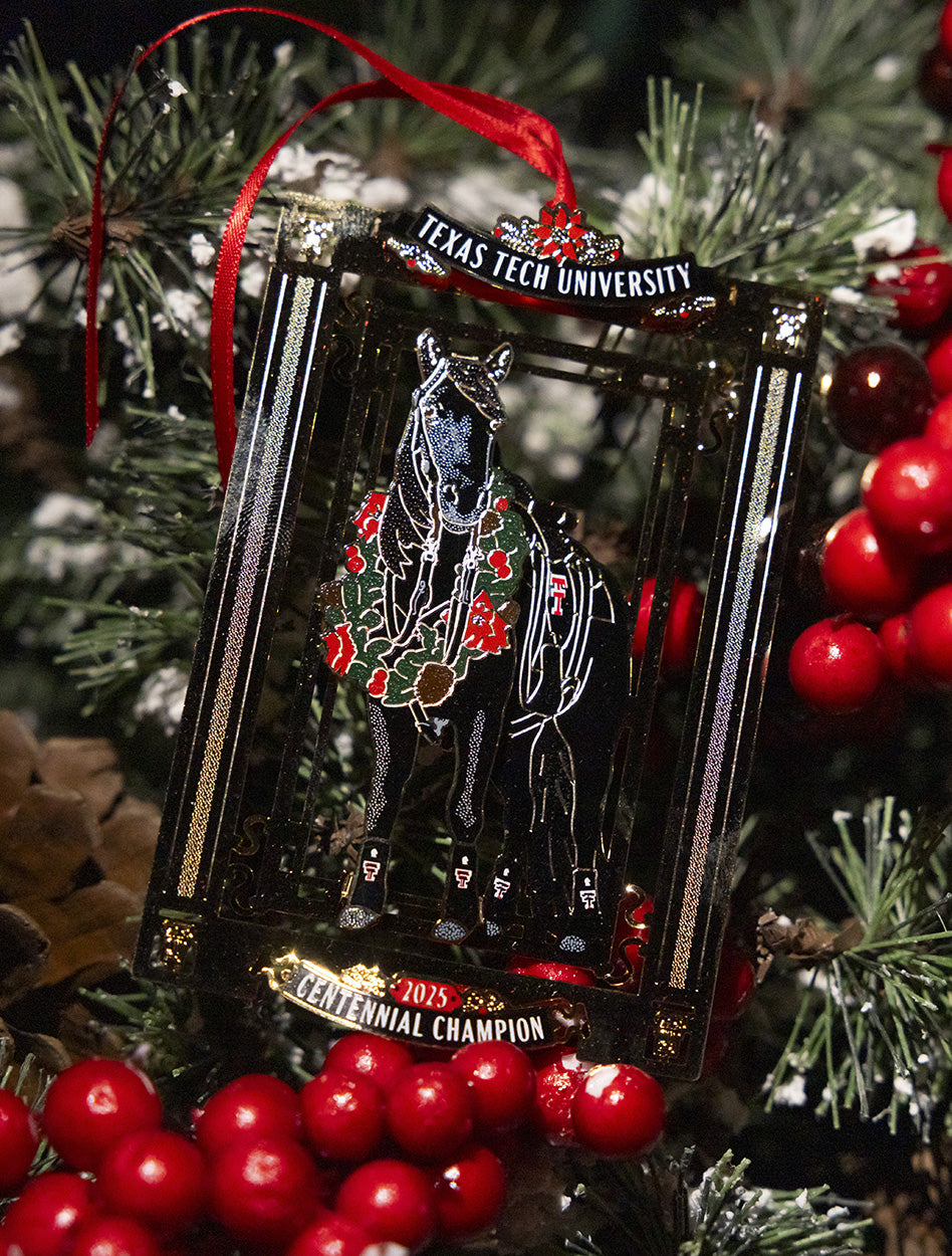 Texas Tech 2025 "Centennial Champion" Official Presidential Ornament ...