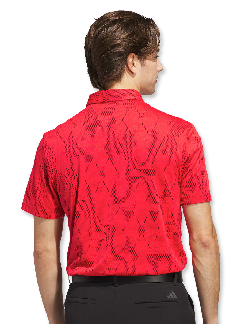 Texas Tech Adidas Golf "Knife - 1 Iron" MC Textured Polo – Red Raider Outfitter