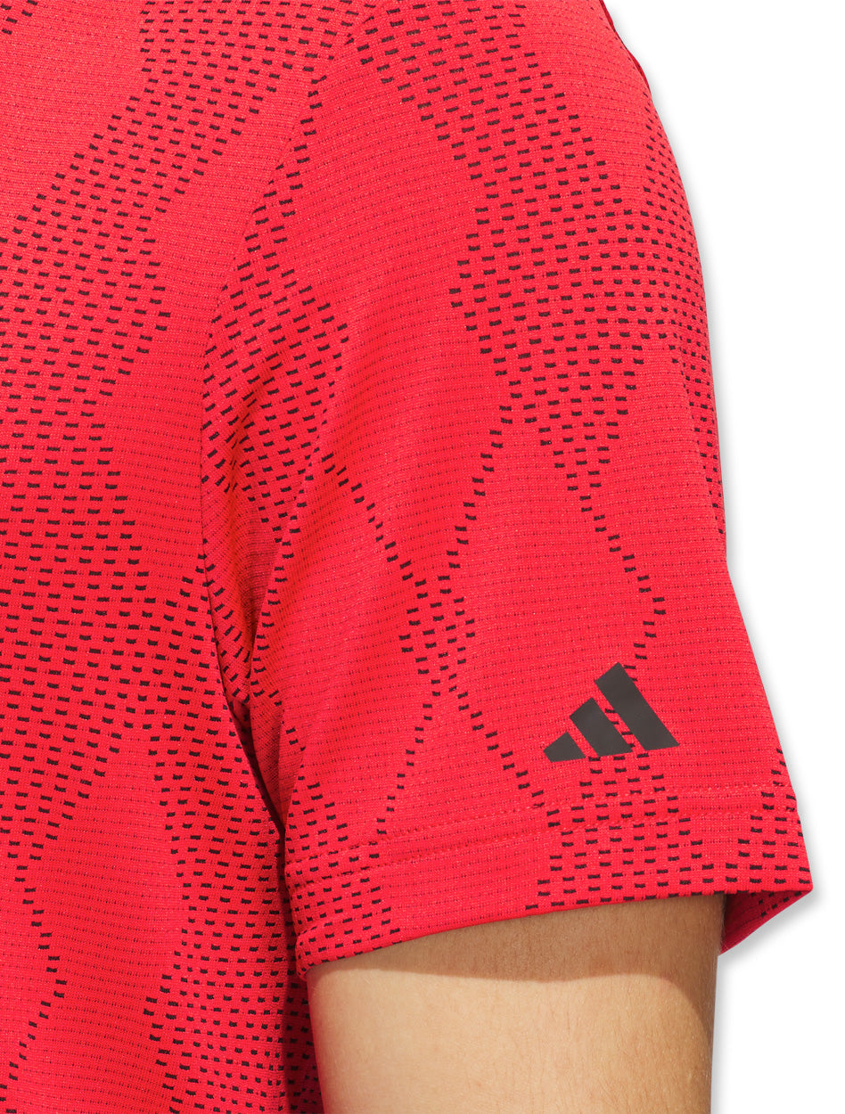 Texas Tech Adidas Golf "Knife - 1 Iron" MC Textured Polo – Red Raider Outfitter