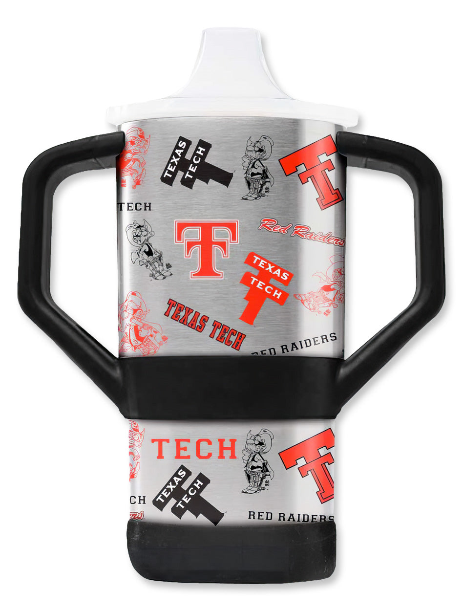 Texas Tech "All Over Logos" 8oz Sippy Cup – Red Raider Outfitter