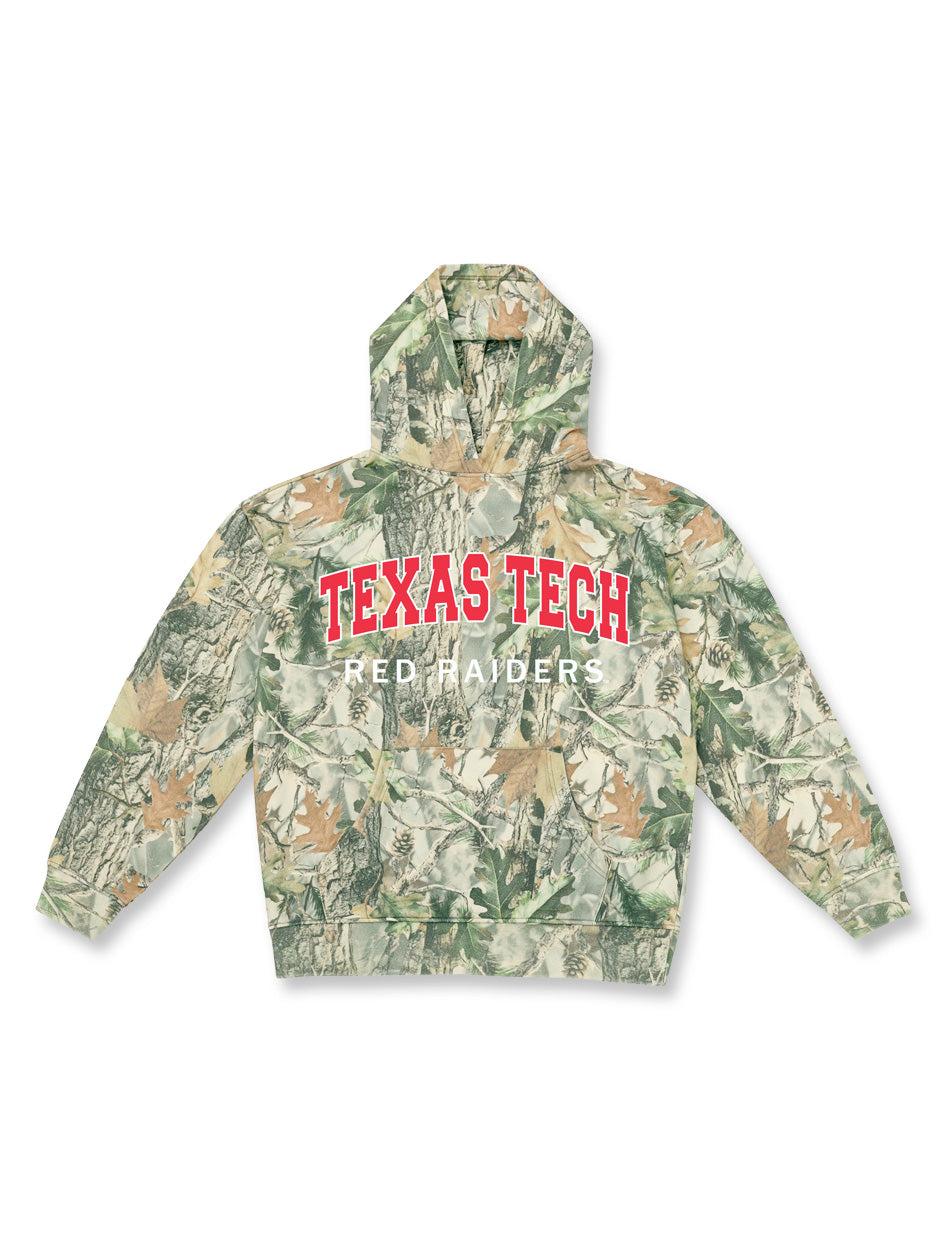 Texas Tech "Arch on Green Camo" Hoodie – Red Raider Outfitter