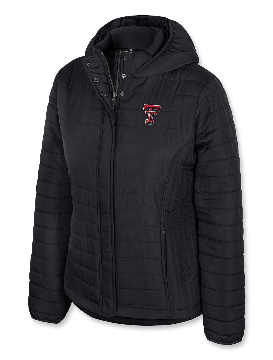 Texas Tech Arena "Read Minds" Women's Pack-N-Go Puffer Jacket – Red ...
