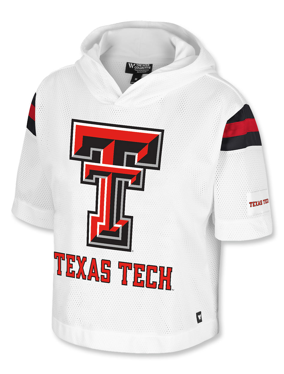 Texas Tech Arena Women's Oversized Mesh Hooded Fashion Top – Red Raider ...