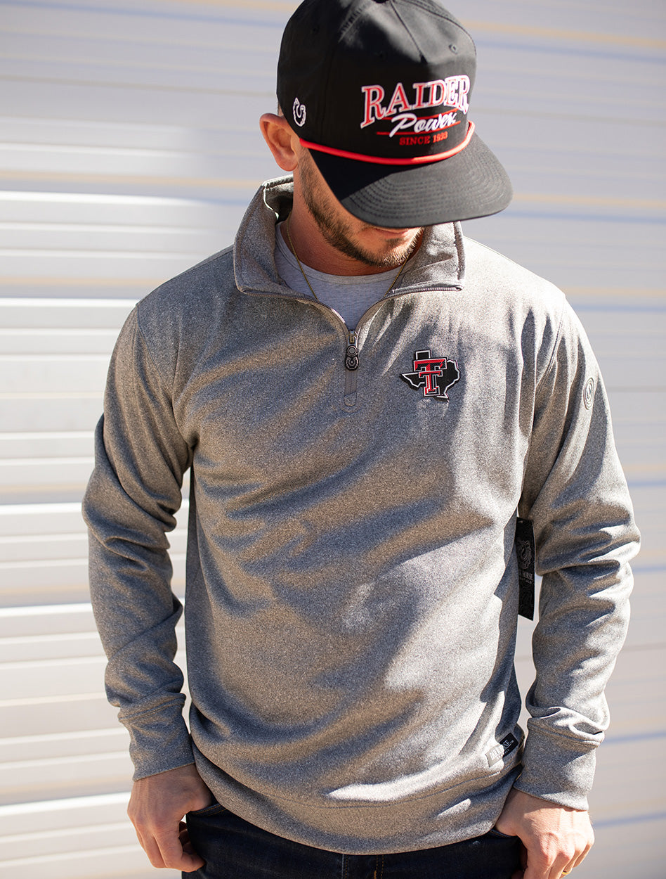 Texas Tech Dark Horse Essentials "Pride" 3.0 Quarter-Zip Pullover – Red ...