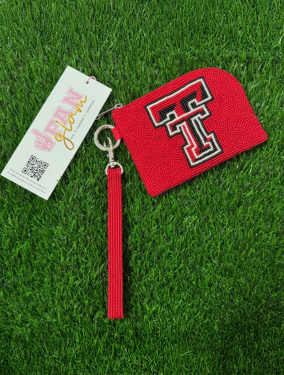 Texas Tech Double T Beaded Bracelet Bag – Red Raider Outfitter