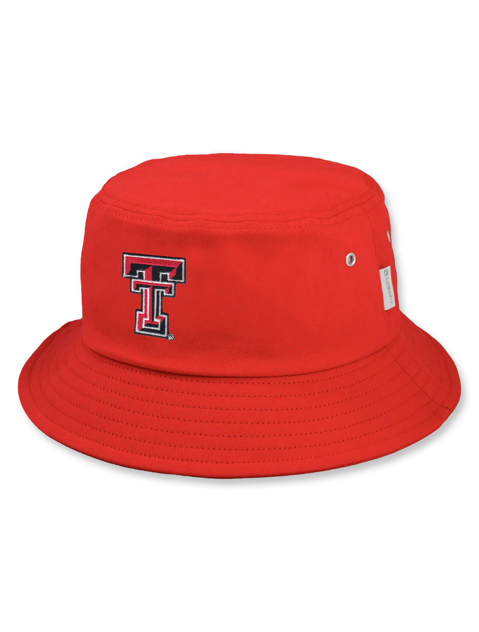 Texas Tech Double T "Daytona Bucket Hat – Red Raider Outfitter