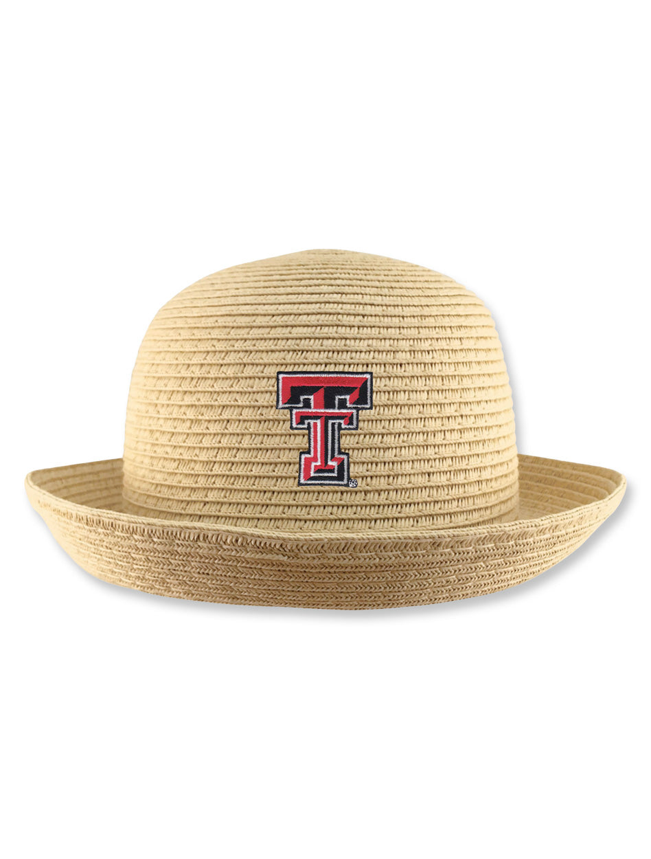 Texas Tech Double T "George" Youth Bowler Straw Hat – Red Raider Outfitter