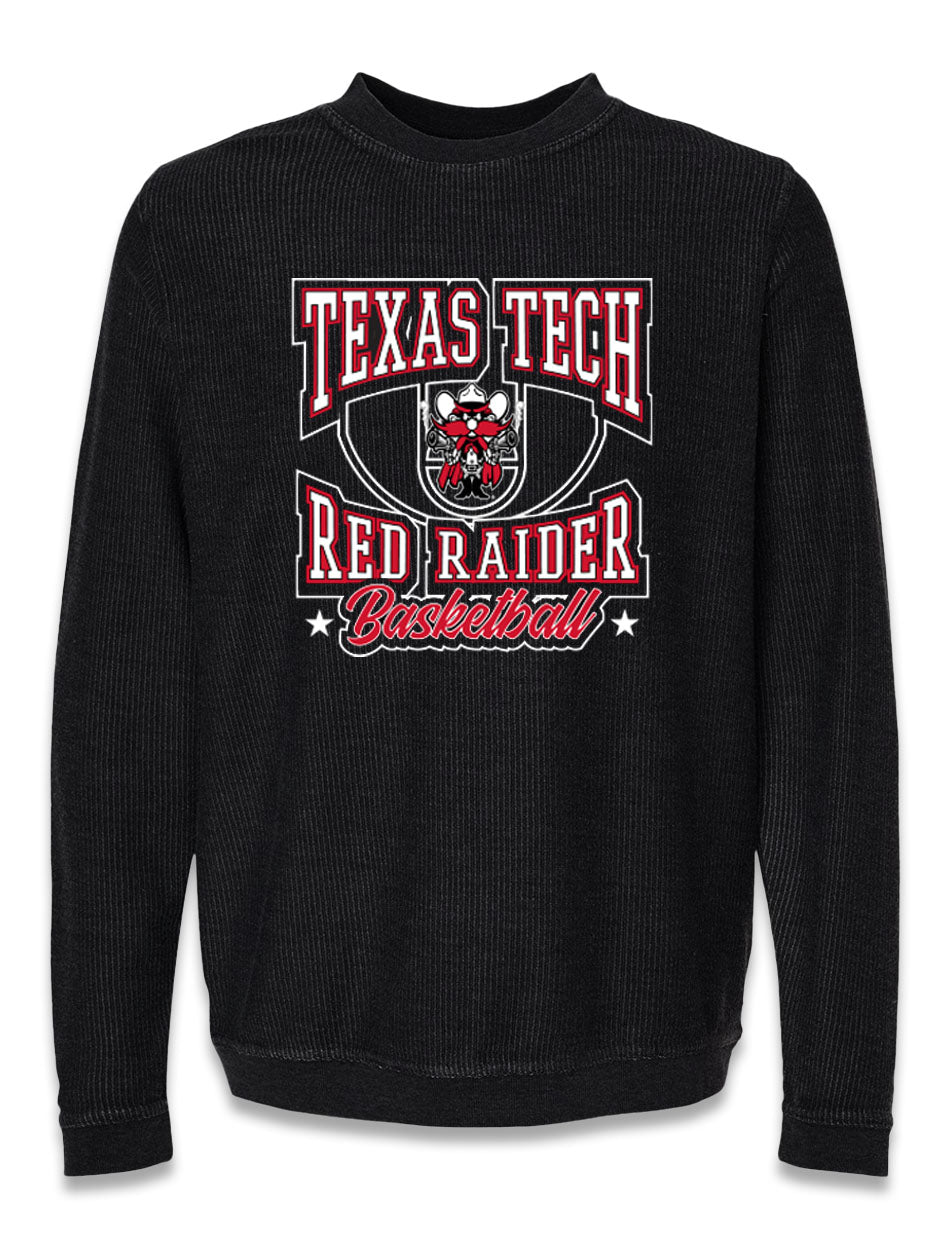 Texas Tech "Free Throw" Basketball Corded Crew Sweatshirt – Red Raider ...