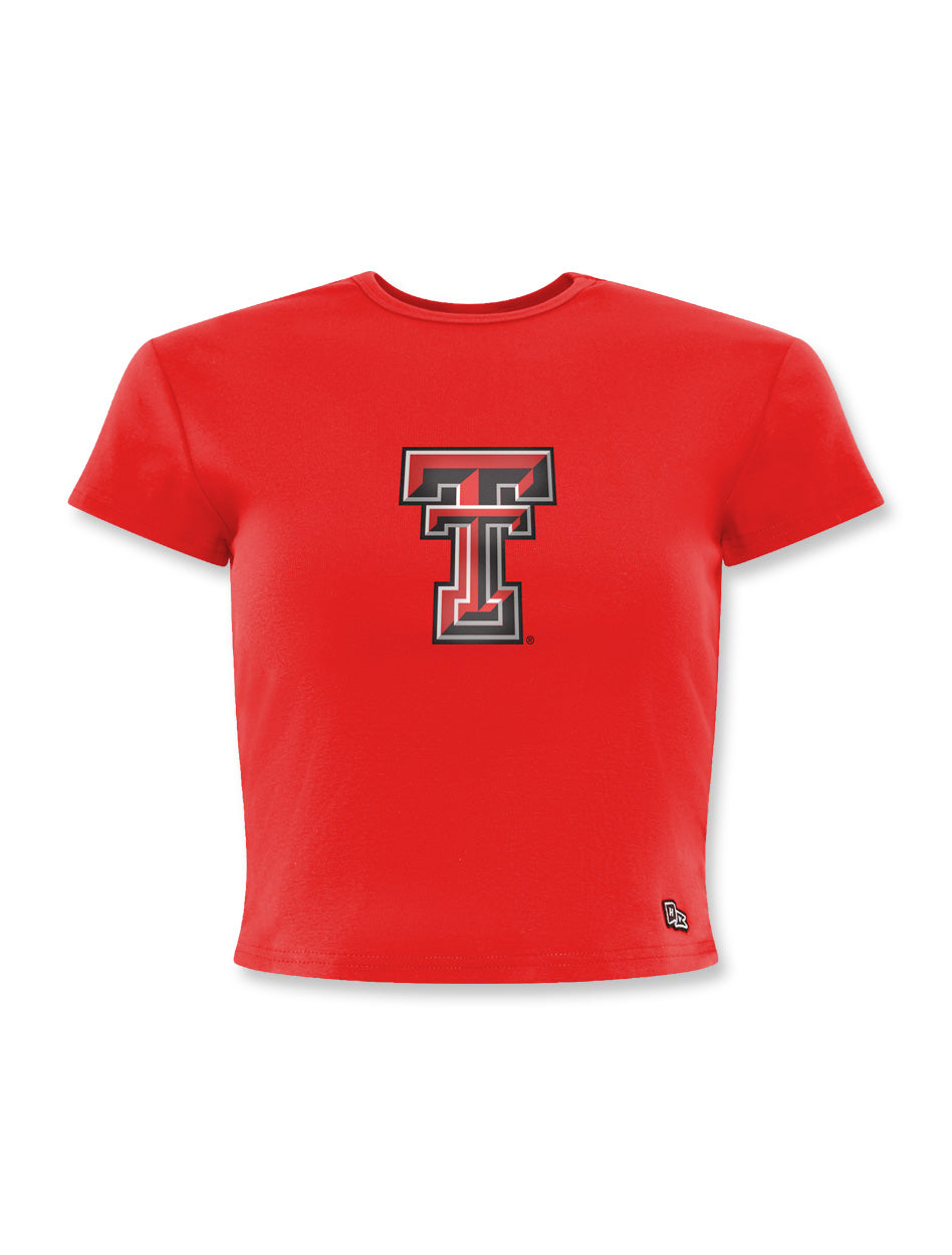 Texas Tech Hype & Vice Double T Baby Tee – Red Raider Outfitter
