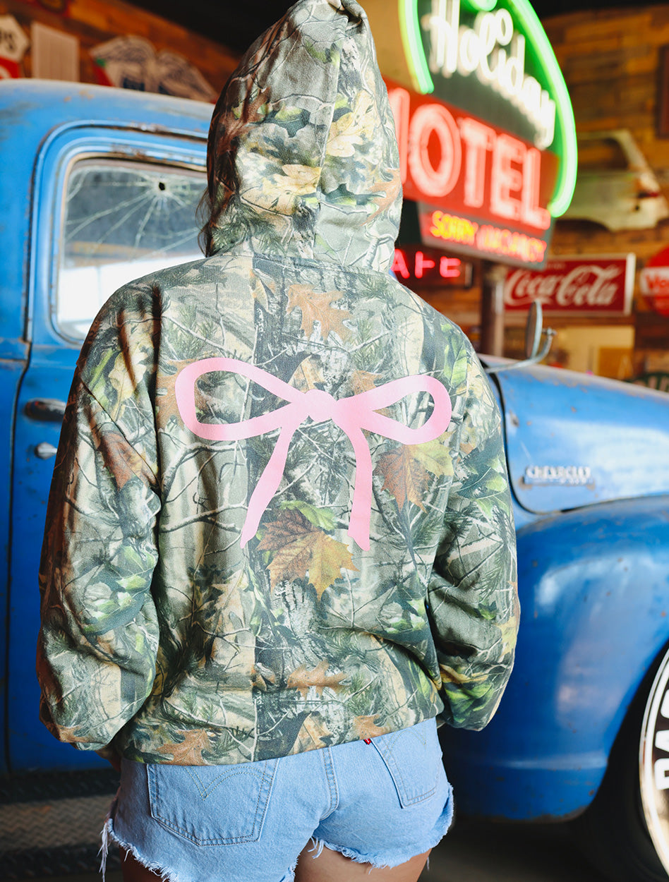 Texas Tech "Pink Wreck'Em" Camo Hoodie – Red Raider Outfitter