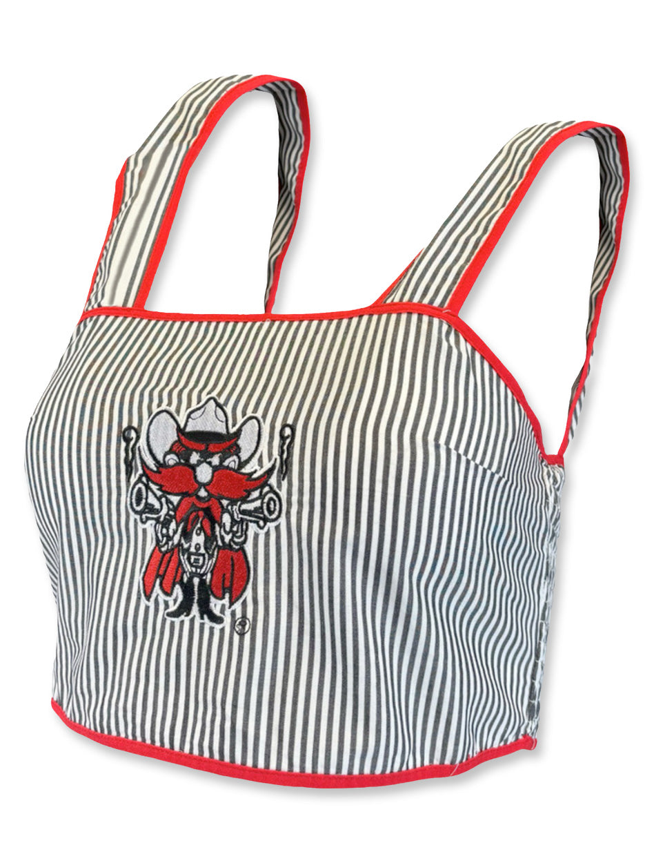 Texas Tech Raider Red "Narcissus" Striped Crop Tank – Red Raider Outfitter