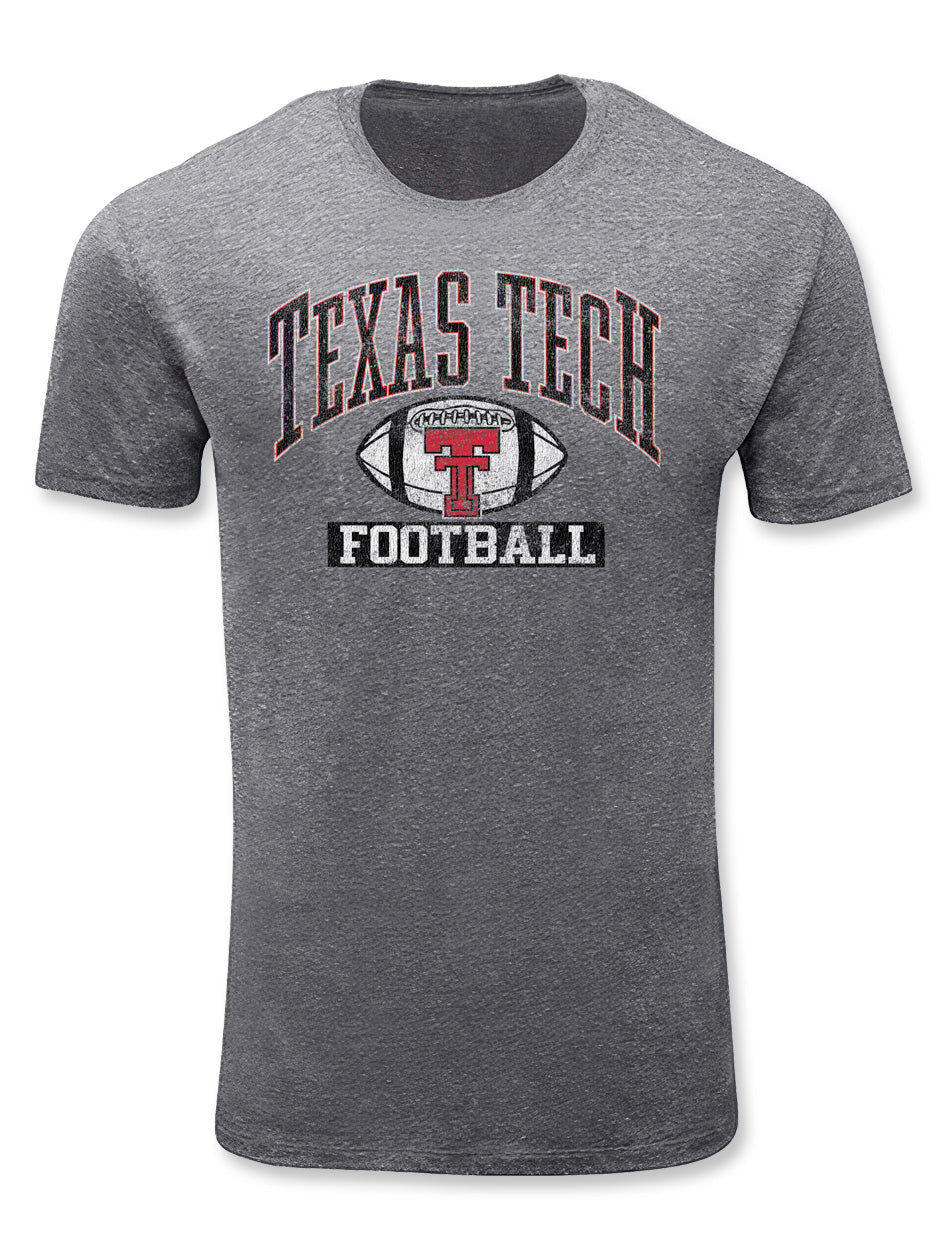 Texas Tech Vintage Sport Specific Football Short Sleeve T-Shirt – Red ...