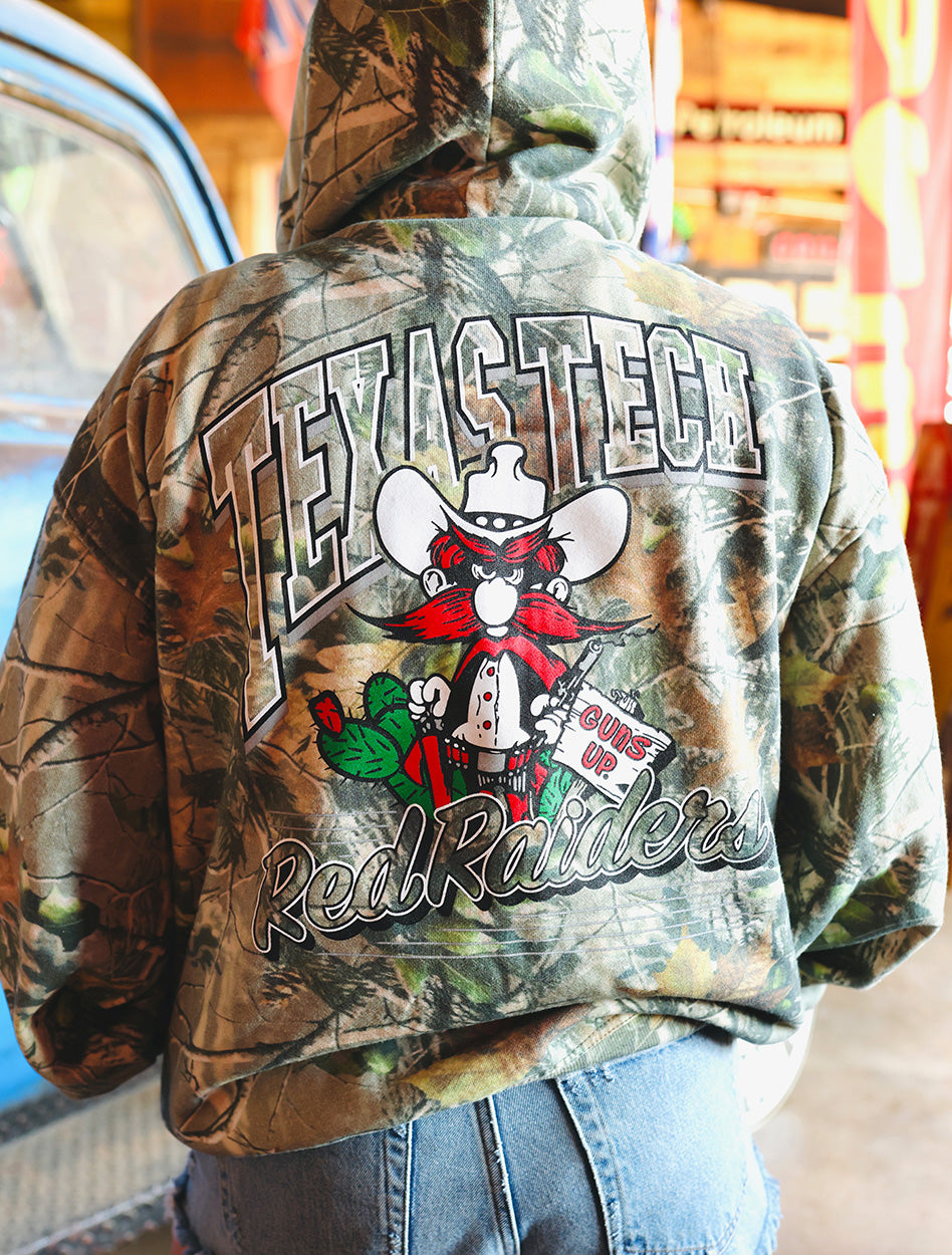Texas Tech "Wild West See Through Camp" Camo Full Zip – Red Raider ...