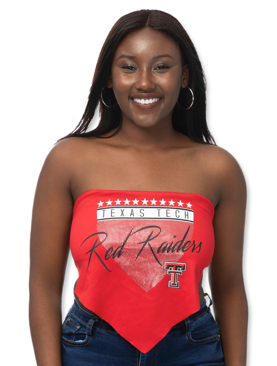 Texas Tech Zoozats Red Raider Shield Bandeau – Red Raider Outfitter