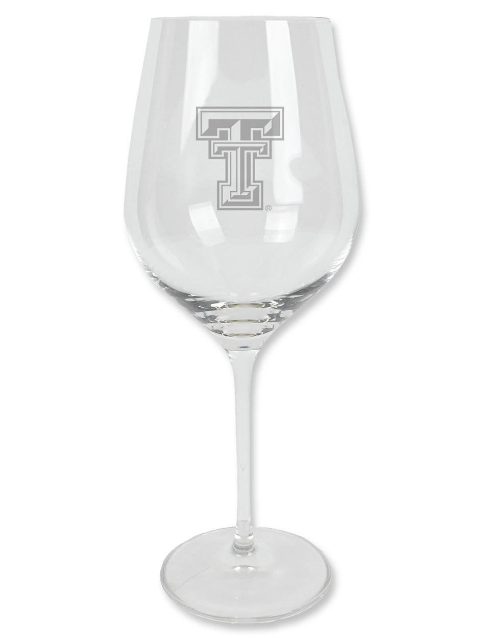 Texas Tech Etched Double T Chardonnay Wine Glass – Red Raider Outfitter