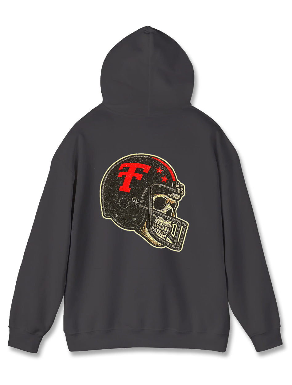 Texas Tech 100 Year "Helmet Skull & Bones" Hoodie – Red Raider Outfitter