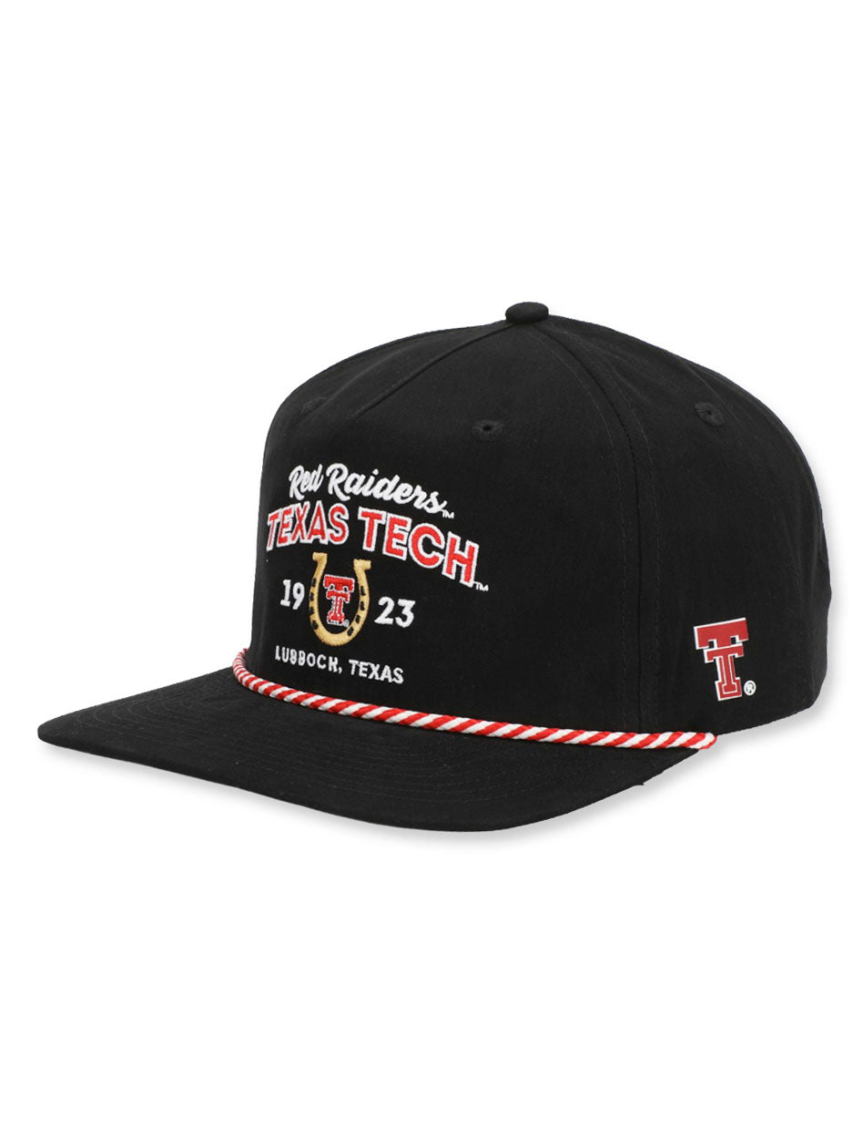 Texas Tech Dark Horse "Riders Fortune" Black Snapback Cap – Red Raider ...