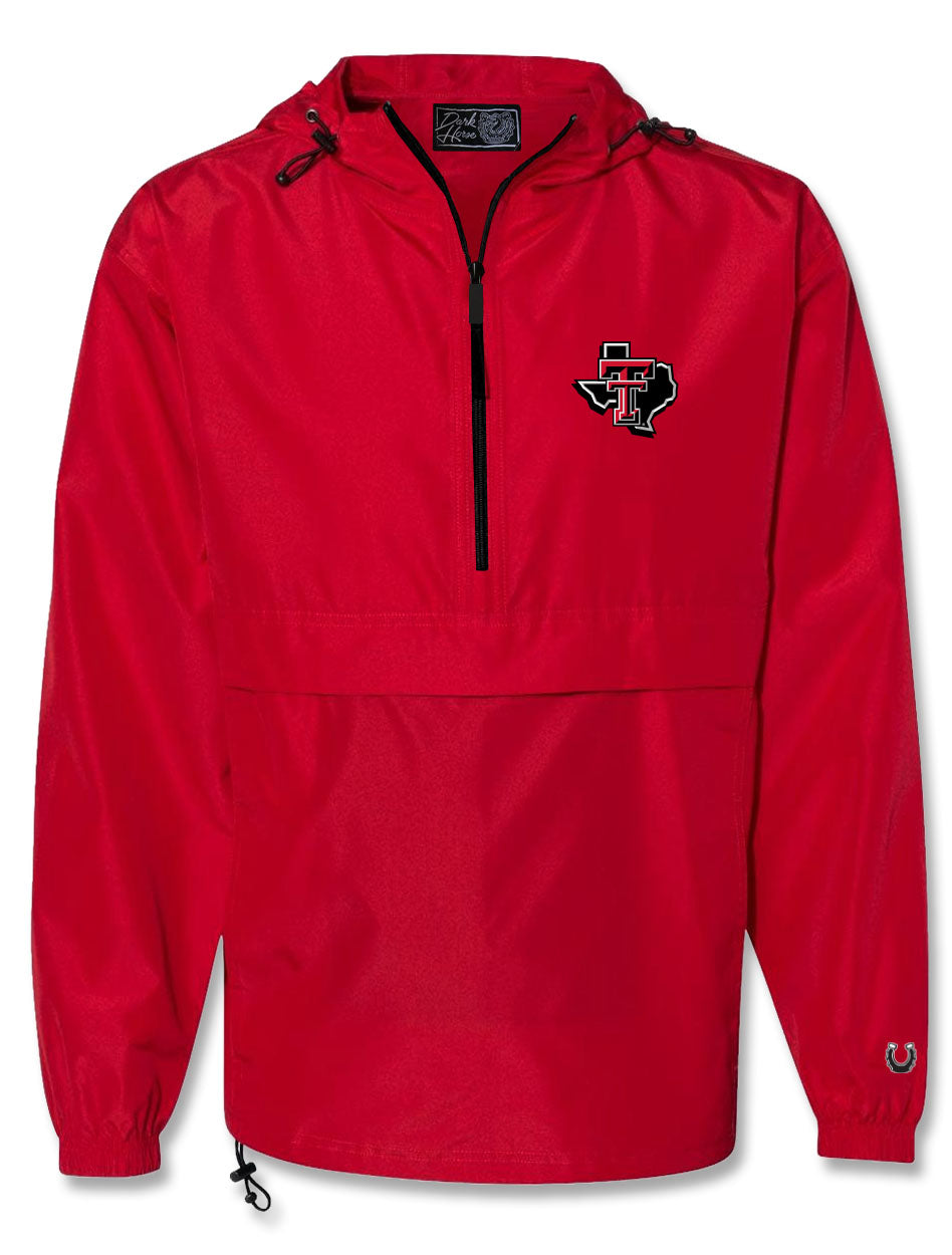Texas Tech Dark Horse "Pack N Go" Raider Red Pullover – Red Raider ...